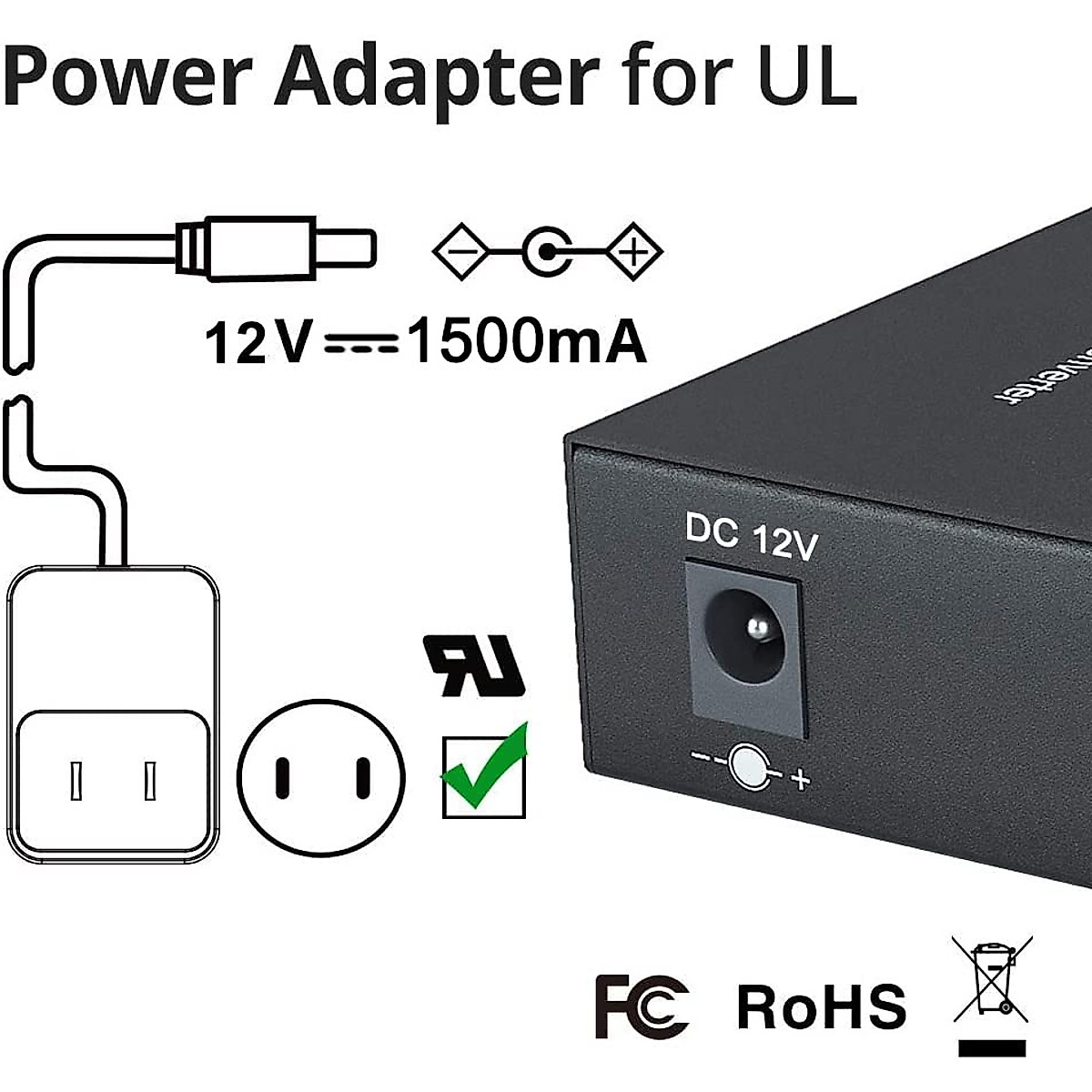 10Gtek 5-Port 2.5G Multi-Gigabit Ethernet Network Switch, 5 x 2.5GBASE-T Compatible with 10/100/1000/2500Mbps, Plug & Play | Ethernet Splitter | Lifetime Warranty
