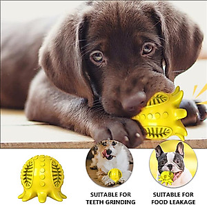 POPETPOP Teething Toys Teething Toys Teething Toy Dog Toothbrush Chew Toy Sound Chewers Toy Molar Toy Care Teeth Cleaning for Medium Large Dogs Teething Toys Teething Toy Chew Toys