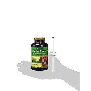 NaturVet – GrassSaver Supplement for Dogs – Healthy Supplement to Help Rid Your Lawn of Yellow Spots – Synergistic Combination of B-Complex Vitamins & Amino Acids – 500 Tablets