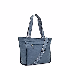 Kipling New Shopper Small Tote Bag Brush Blue