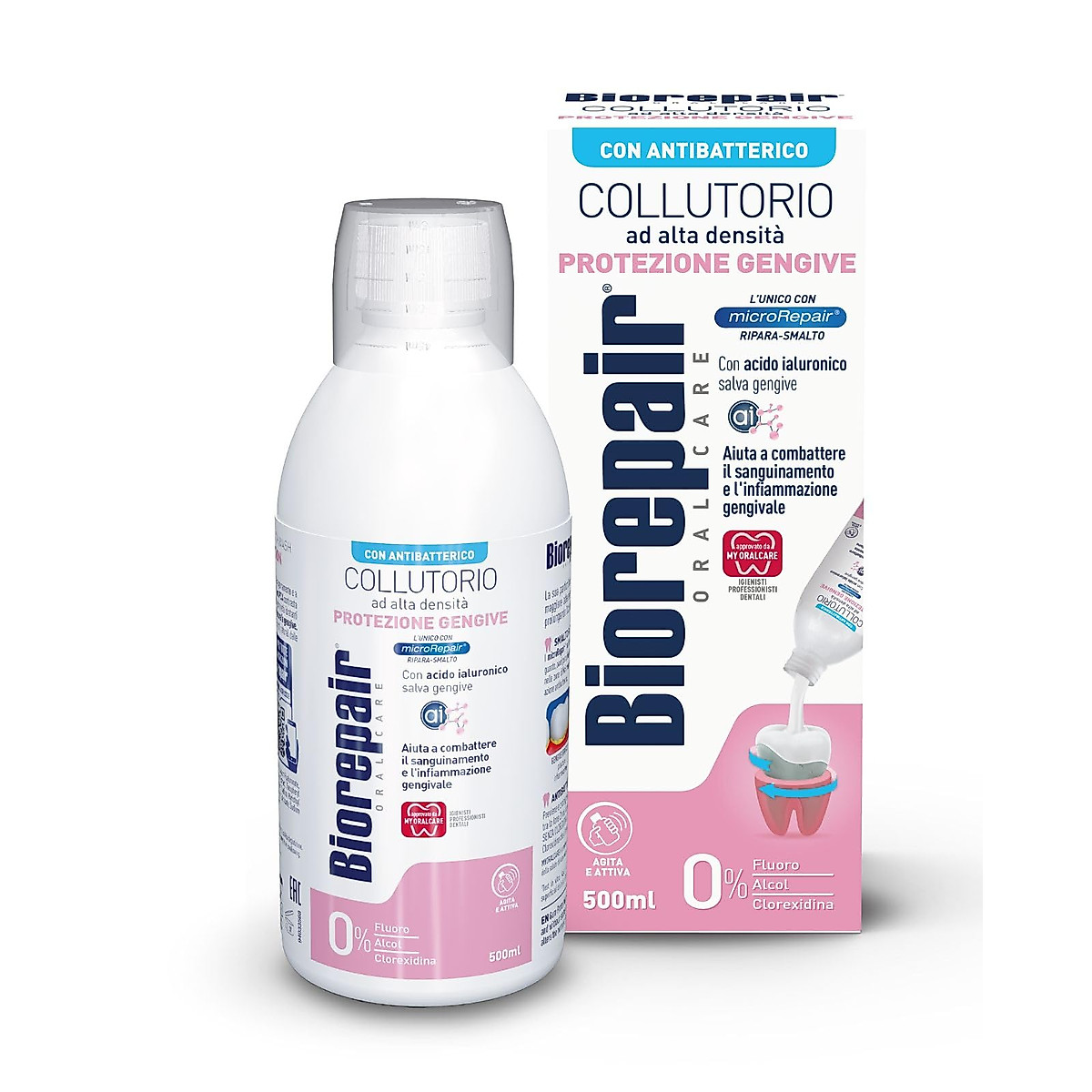 Biorepair Collutorio Gum Protection 500ml /16.91 fl.oz