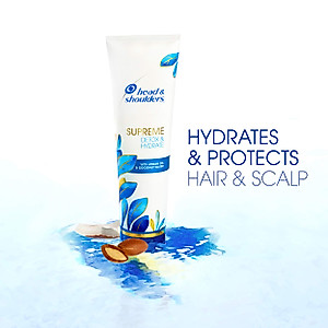 Head & Shoulders Supreme Detox & Hydrate Hair & Scalp Conditioner, Coconut, 9.4 Fl Oz