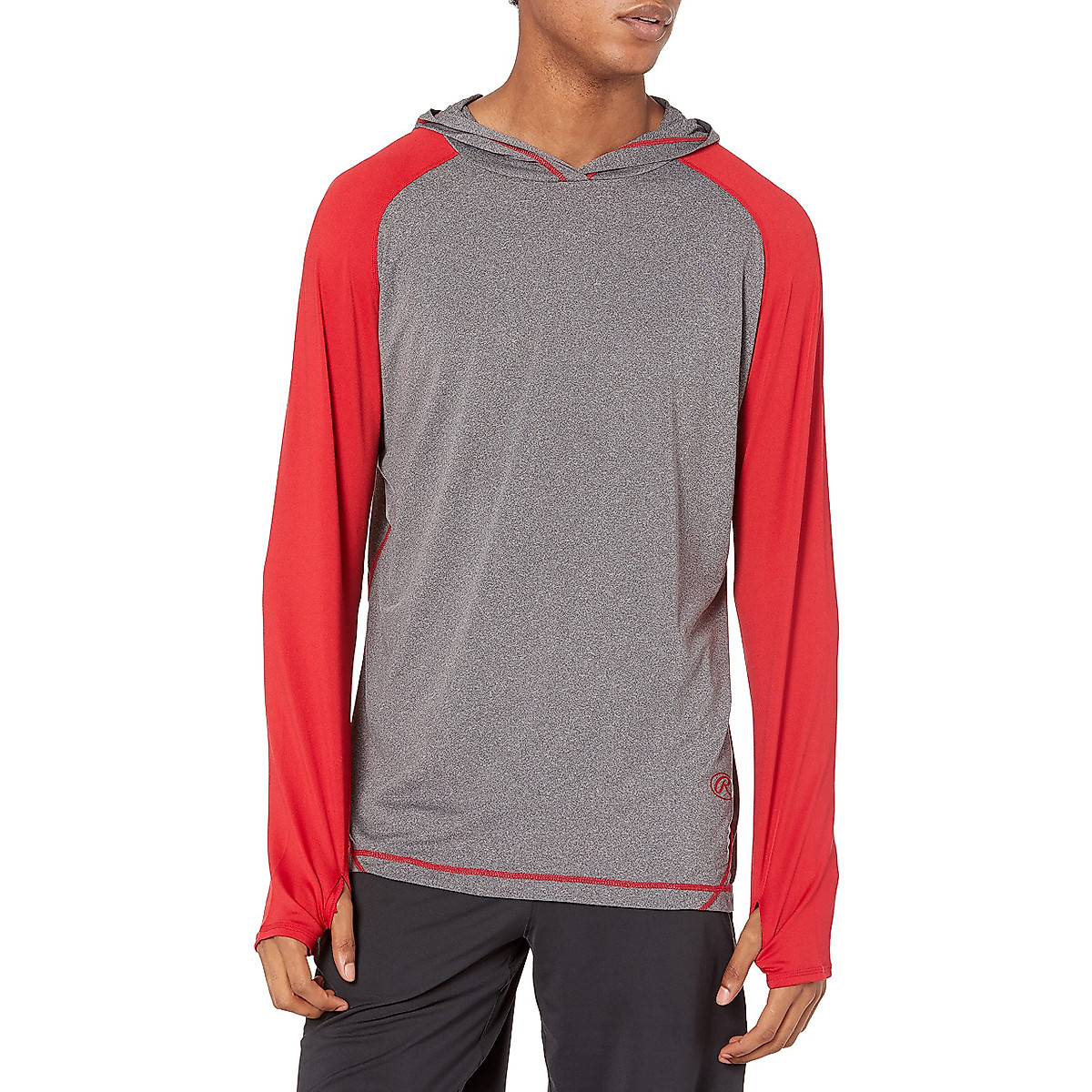 Rawlings HLWH-GR/S-90, Graphite/Scarlet, Large