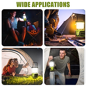 Camping Lantern,Super Bright Battery Powered LED 1500LM,4 Light Modes,Waterproof Tent Light,Long Run-time Lantern Flashlight for Hurricane,Emergency,Survival Kits,Hiking,Fishing