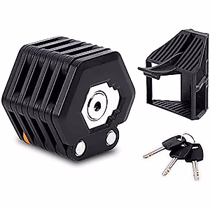 Bike Lock, Bicycle 26-Section Zinc Alloy Locks Portable Secure Against Theft Foldable Lock Bicycles Accessories