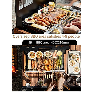 Naturehike Charcoal Grills Portable Charcoal Grill BBQ Grill Small Folding Tabletop Grill Mini Stainless Steel Outdoor Cooking Propane Grill Camping Beach Traveling Picnic Backyard (grey)