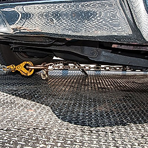 Johnstown Towing Chain Bridle with 15 Inch J Hooks - Grade 70 Chain - 47 Inches Long - 4,700 Pound Safe Working Load