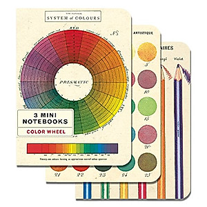 Cavallini Papers & Co., Inc. Color Wheel Mini Notebooks 4 x 5.5