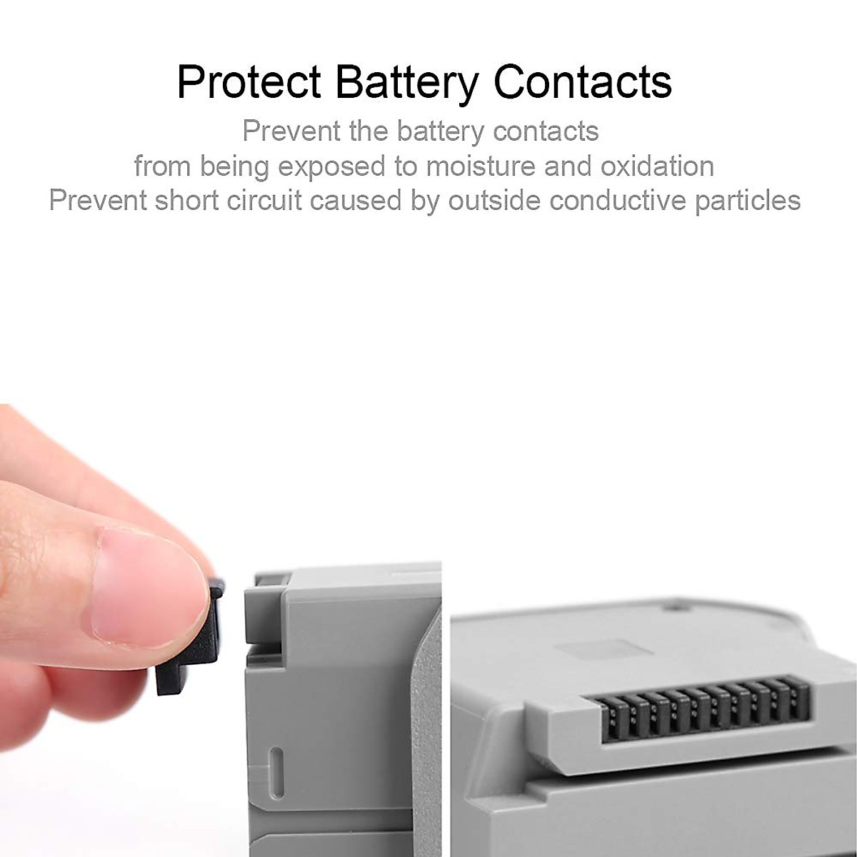 O'woda Lipo Battery Bag for DJI Air 2S / Mavic Air 2, 3 Pack Batteries Storage and Charge Protection Pouch with Charging Port Protective Cap for DJI Mavic Air 2 / Air 2S Accessories