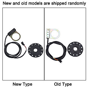 Assistant Sensor, 12 Magnets 12 Pulses Per Revolution E-Bike Assistant Sensor Speed Sensor for Electric Pedal