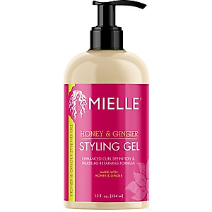 Mielle Organics Styling Gel With Honey And Ginger 12Oz (Pack of 2)