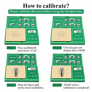 NEOWEIGH Reloading Scale, Powder Scale for Reloading, 1500 grains x 0.1 gn, Digital Powder Scale, Arrow Scale, Archery Scale, 100g by 0.01g, Metal Pan, Powder Scoop,50g Cal Weight (Batteries Included)