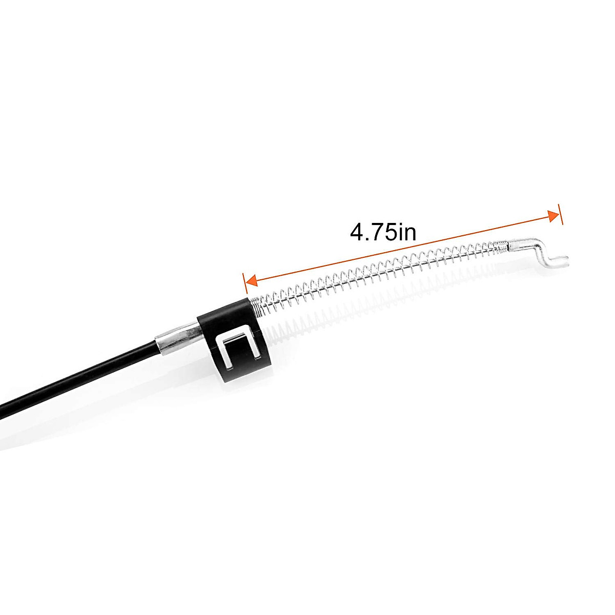 STARVAST Sofa Recliner Cables, 3 Pcs D-Ring Recliner Release Cables Couch Recliner Replacement Part Pull Handle Cable, Hook Exposed Cable Length (4.75") Total Length 36.5 Inch