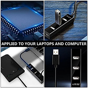 OSALADI USB Hub USB Hub USB Hub USB Hub USB Hub USB Cable High Speeds 4 Port USB 2. 0 Multi HUB Splitter Expansion Cable Adapter USB A Hub USB Cable USB Cable USB Cable USB Cable USB Cable