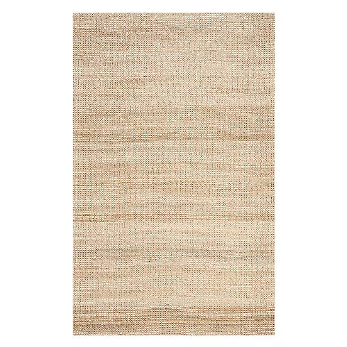 SAFAVIEH Marbella Collection Area Rug - 10' x 14', Natural & Ivory, Handmade Jute, Ideal for High Traffic Areas in Living Room, Bedroom (MRB303B)