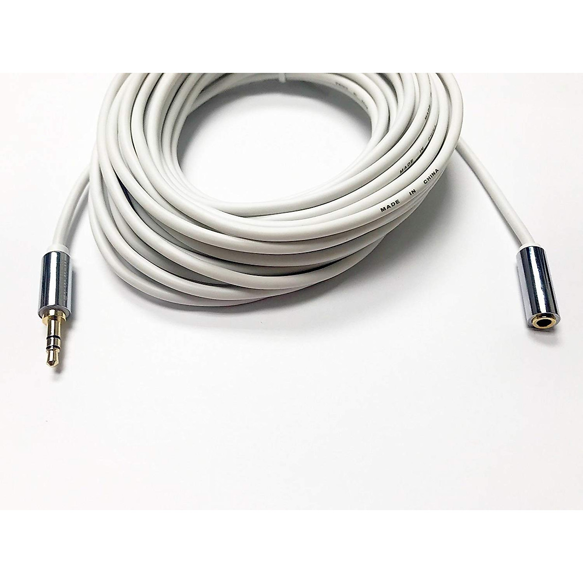 OMNIHIL 30 Feet Auxillary AUX Cable Compatible with Sharper Image Bose Wave SoundTouch Music System IV