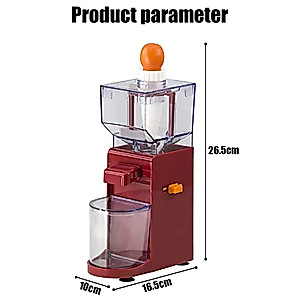 Fbaiyy Household Peanut Grinder, Mini Peanut Butter Machine, Electric Grain Grinder with Non-Slip Base, for Almonds, Coffee Bean Grinder