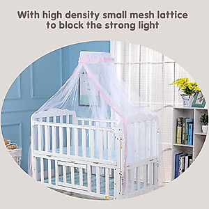 SH-RuiDu 1PC Crib Dome Net Baby Child Mosquito Net Newborn Foldable Mosquito Mesh Net
