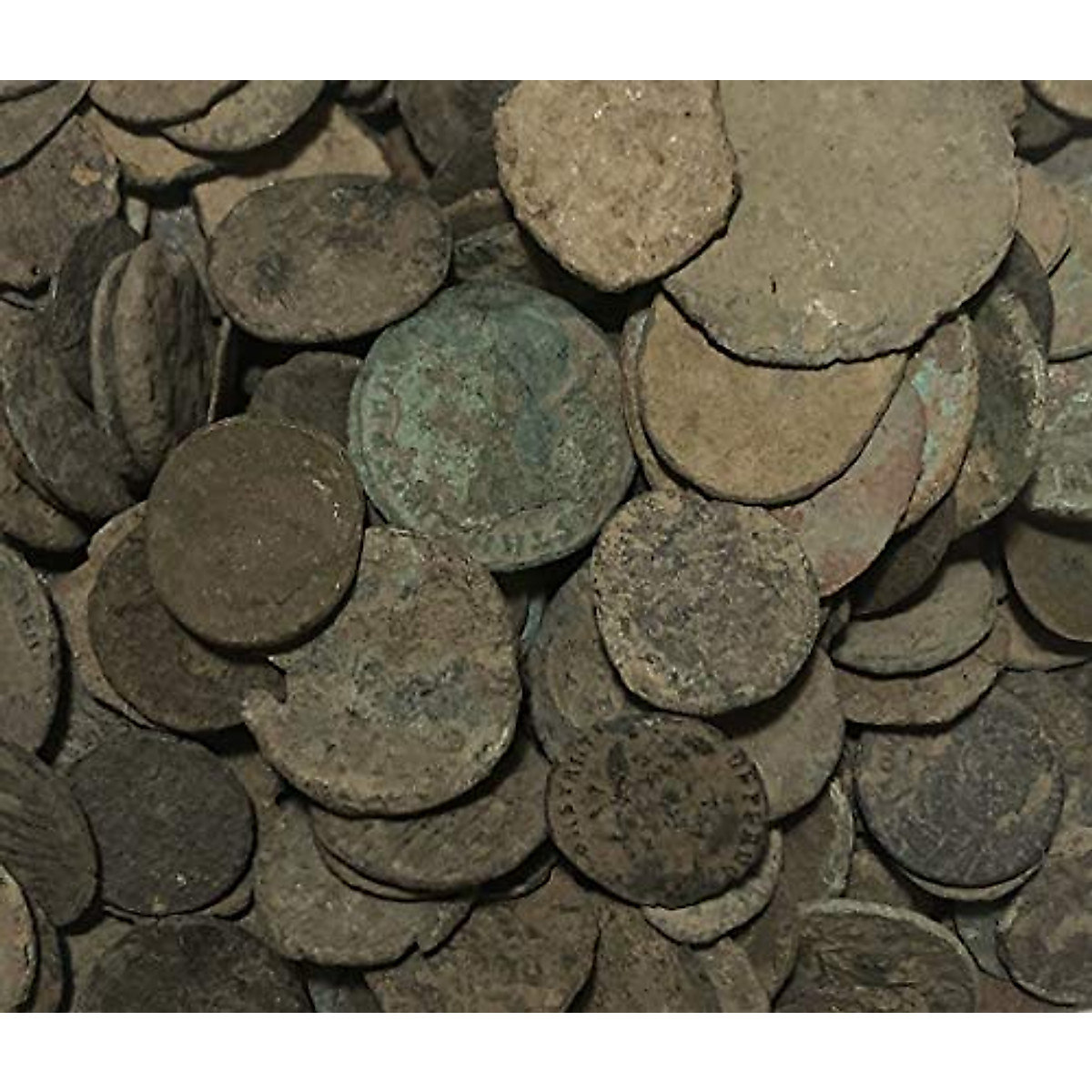 IT 5 Ancient Coins Genuine Roman Comes with Cleaning Instructions Cir