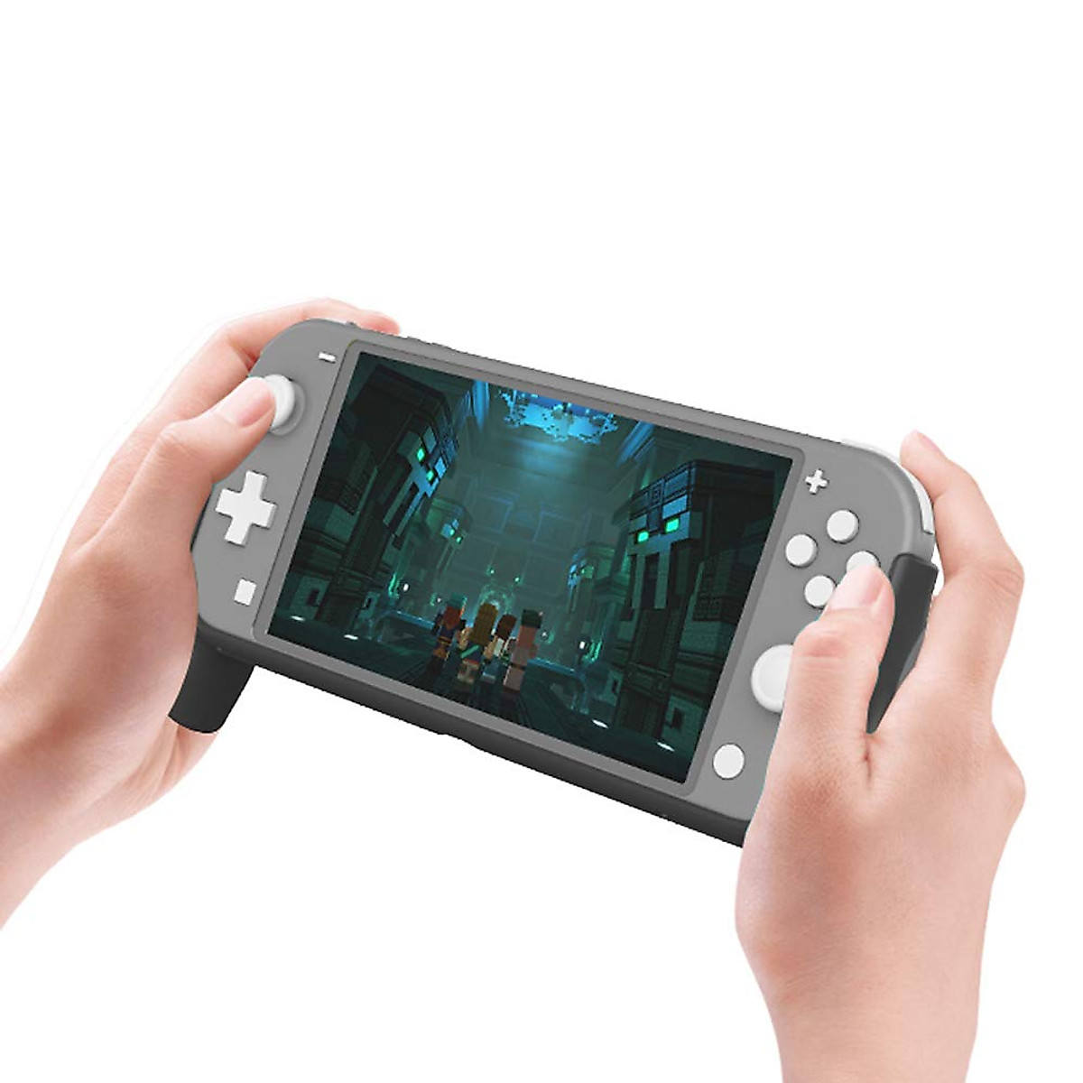 Laimax Grip Case for Nintendo Switch Lite,Hand Grips Handles Ergonomic Protective Case,Accessories Compatible with Nintendo Switch Lite (Black)