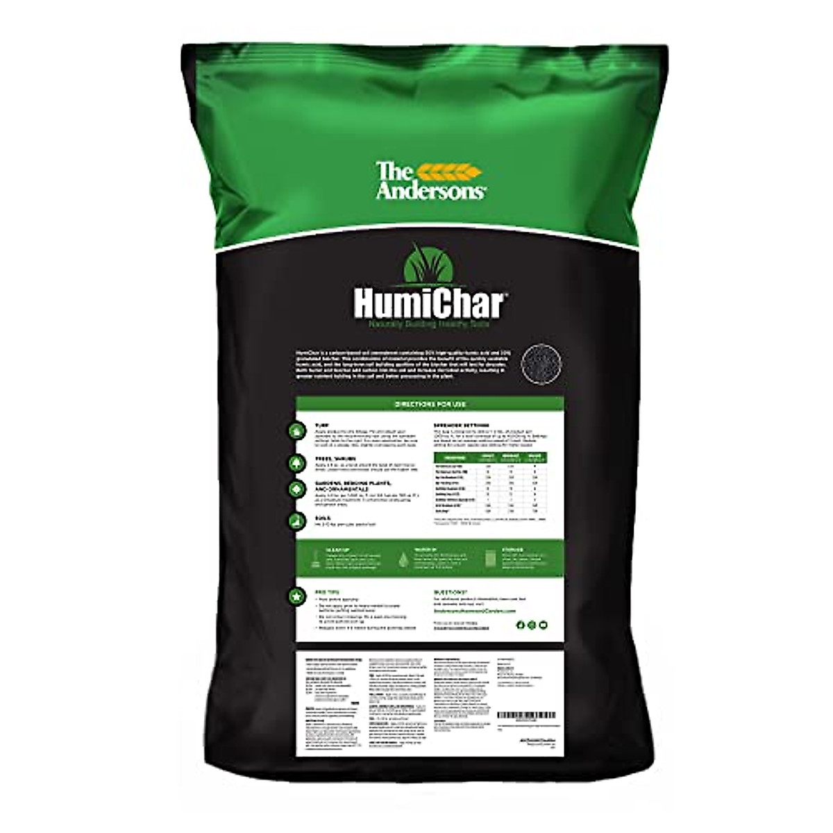 The Andersons HumiChar Organic Soil Amendment with Humic Acid and Biochar (40 lb)