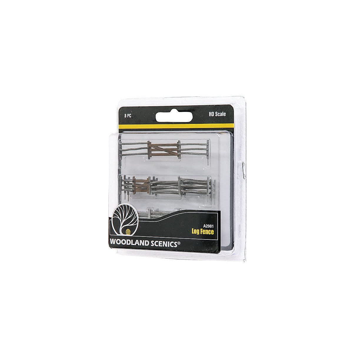 Woodland Scenics A2981 HO Log Fence