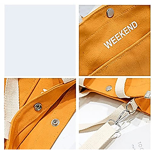 Womens Canvas Tote Bag Hobo Handbag Casual Shoulder Crossbady Purse Satchel Shopping Bag