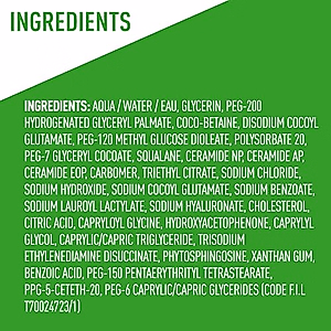CeraVe Hydrating Foaming Oil Cleanser, Moisturizing Oil Cleanser for Face & Body, Squalane Oil + Hyaluronic Acid + Ceramides, For Dry to Very Dry Skin, Fragrance Free & Residue Free, 19 FL Oz