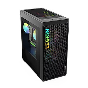 Lenovo Legion T5 Tower Gaming Desktop Computer - AMD Ryzen 5 7600 6-Core up to 5.10 GHz Processor, 32GB DDR5 RAM, 1TB NVMe SSD, GeForce RTX 4070 12GB GDDR6X, Windows 11 Pro