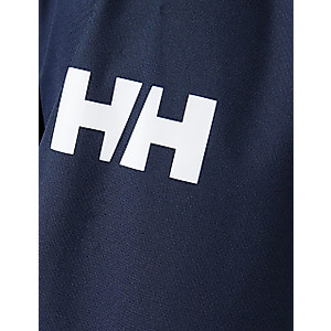 Helly Hansen Women's Crew Hooded Waterproof Windproof Breathable Rain Jacket, 598 Navy, Medium