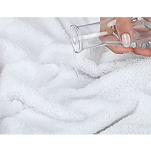 American Soft Linen Luxury 6 Piece Towel Set, 2 Bath Towels 2 Hand Towels 2 Washcloths, 100% Turkish Cotton Towels for Bathroom, White Towel Sets