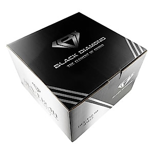 BLACK DIAMOND DIA-T12.4D 12" Car Audio Subwoofer with Aluminum Basket 2000 Watts Dual Voice Coil 4+4 DVC 4 Ohm (1 Speaker)