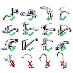 Children’s Faucet Extender Bath Spout Cover for Baby: Sink Extension Hand Washing - Kids Toddler Bathroom Bathtub Fun & Safety - Child Kitchen Accessories (Grey Shark)