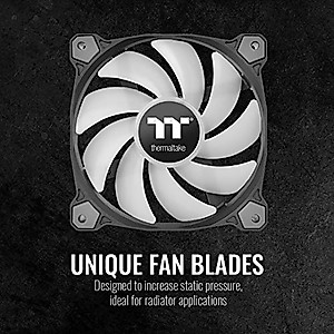 Thermaltake 140mm Pure A14 PWN Case Fan (Single Pack)-Blue CL-F110-PL14BU-B