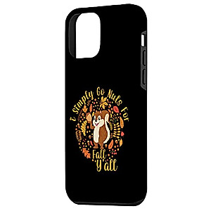iPhone 12 mini Simply Go Nuts For Fall Y'all Autumn Squirrel Gather Acorns Case