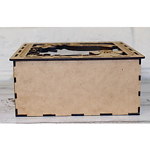 Handmade Angel Teardrop Wings Rhinestone Bling Mi Bautizo Wood Baptism Box Gift Set Rosary Candle Communion Espanol Nina Nino Favor