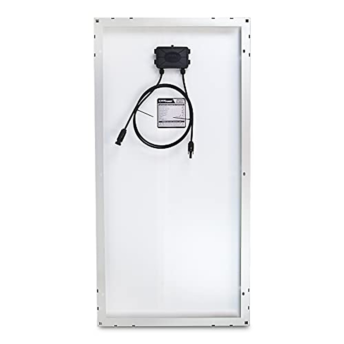 ExpertPower 100 Watt 12 Volt Monocrystalline Solar Panel, Compact Design 40.16 X 20.08 X 1.38 in, High Efficiency Module PV Power for Battery Charging Boat, Caravan, RV, Off Grid Applications