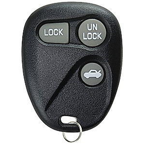 KeylessOption Keyless Remote Car Key Fob for Chevy Oldsmobile Buick Pontiac 16245100-29