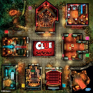 Hasbro Gaming Clue: Chilling Adventures of Sabrina Edition Board Game, Inspired by The Hit Series, Mystery Board Game for Kids Ages 14 and Up (Amazon Exclusive)