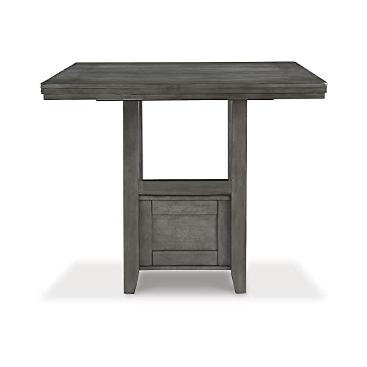 Signature Design by Ashley Hallanden Counter Height Dining Extension Table, 0, Gray