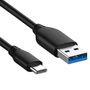 JacobsParts 3ft USB 3.1 Type-C Male to Type A Male Data Sync Charging Cable