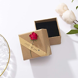 Personalized Infinity Mothers Ring with 2 Round Simulated Birthstones Custom Engraved Engagement Promise Rings for Women (rose gold, 8)