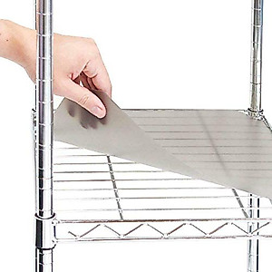 Custom Closet Organizer Shelves System Kit Expandable Clothes Storage Metal Rack,Classics Closet Garment Organizer with Metal Hanging Rod Wardrobe Storage System w/Steel Shelves