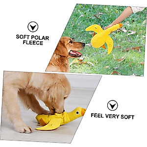 BCOATH Multifunctional Dog Chew Toy Squeaky Pet Molar Toy Interactive Plush Puppy Doll Stuffed Animal for Aggressive Chewers and Teething Puppies