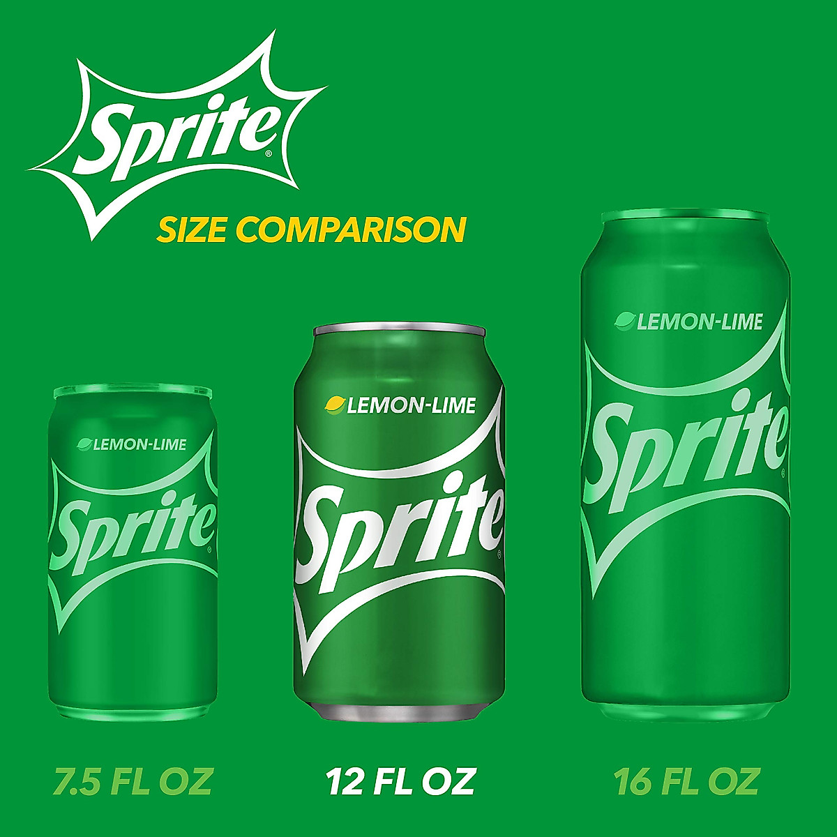 Coca-Cola Sprite Fridge Pack Bundle, 12 fl oz, 36 Pack