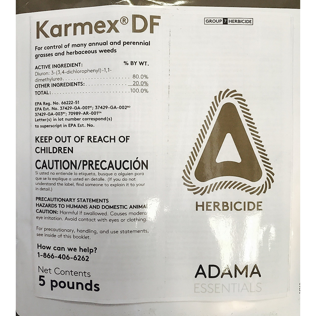 Karmex DF 80% Diuron 5lb Bag
