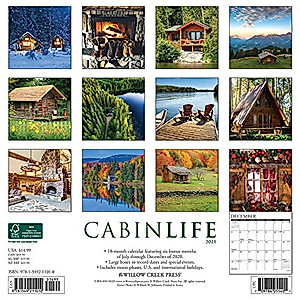 Cabinlife 2021 Wall Calendar