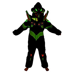 SAZAC Kigurumi - Evangelion Unit-01 - Eva-01 - Onesie Jumpsuit Halloween Costume - Adult