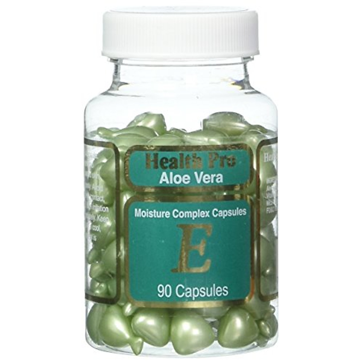 Health Pro - Aloe Vera - Moisture Complex Capsules E - Facial Oil - 1 Container (90 Capsules)