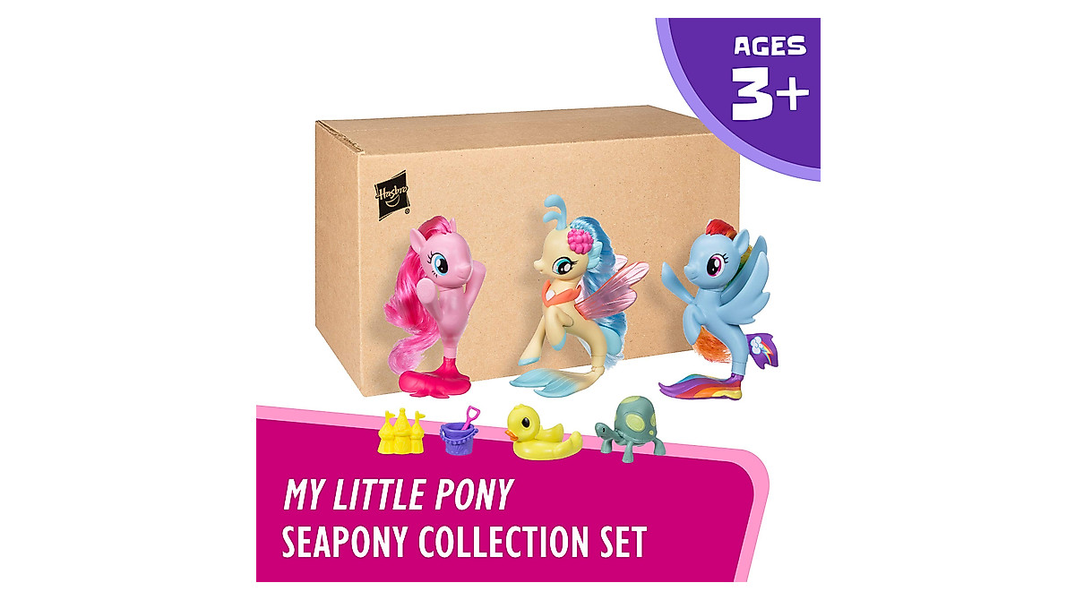 My Little Pony Seapony Collection Set - Amazon Exclusive Toys